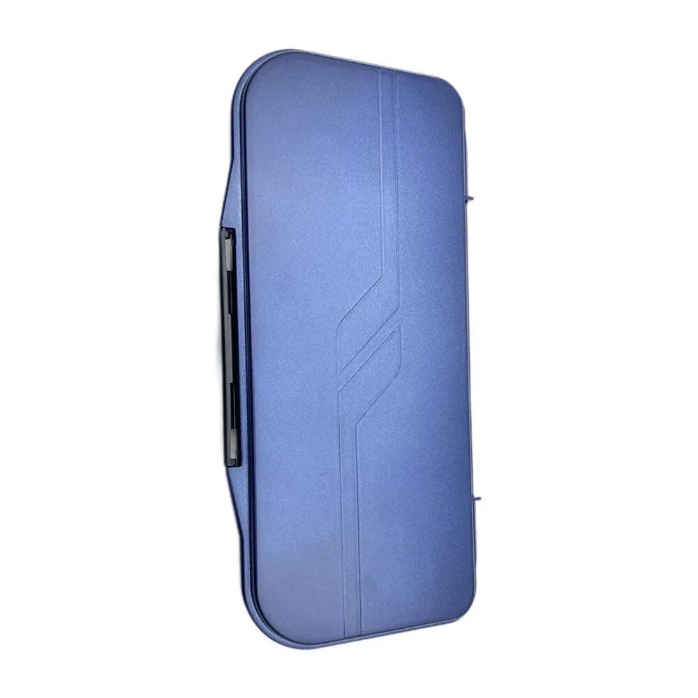 Складная герметичная акварельная палитра 27смx24см синяя пластиковая для акварели