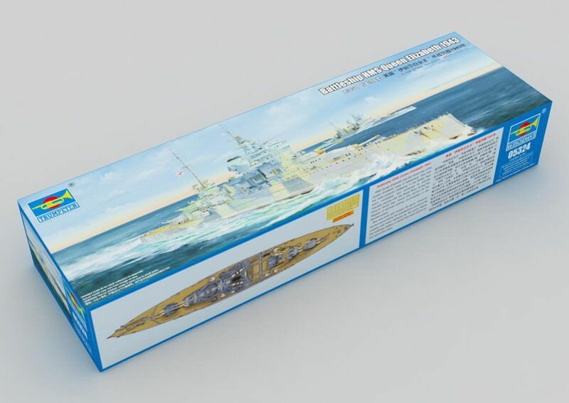 1/350 HMS Queen Elizabeth (британский линкор) Пластиковая сборная модель
