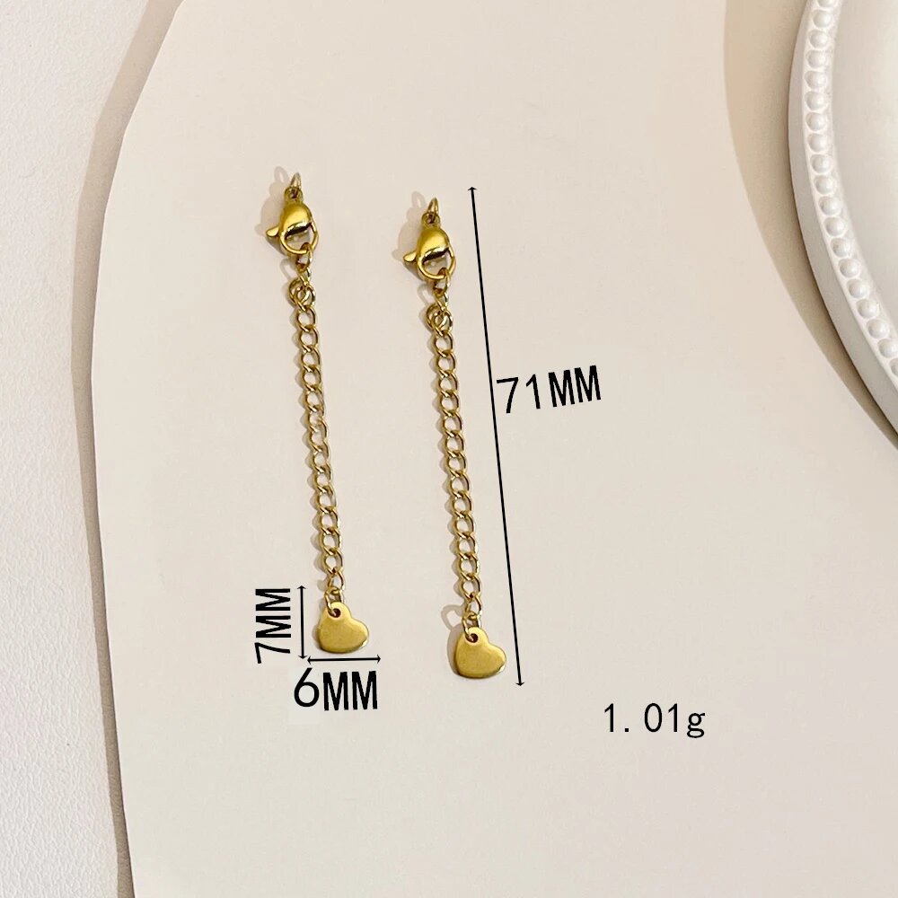 Кор dial design Удлинительные цепочки из нержавеющей стали 100 шт.