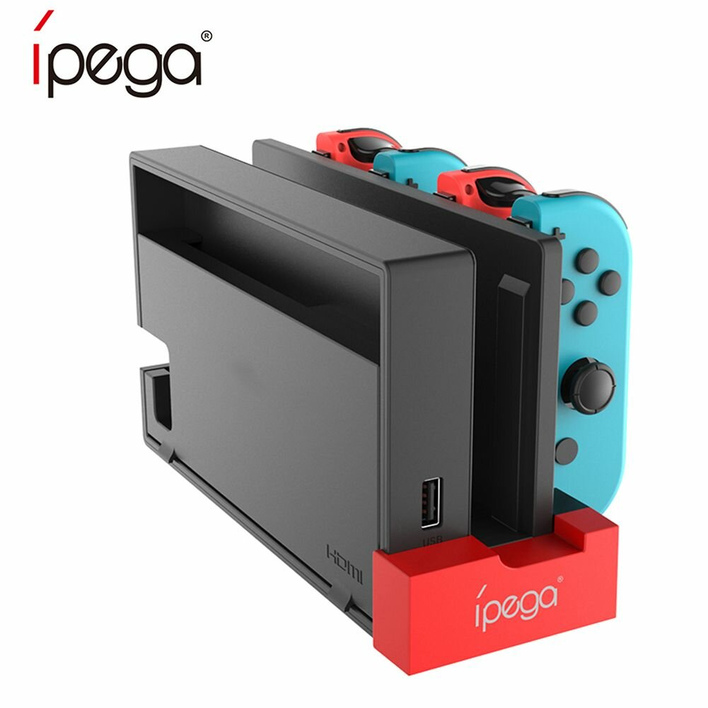 PG-9186: контроллер и зарядная док-станция для Joy-Con Nintendo Switch