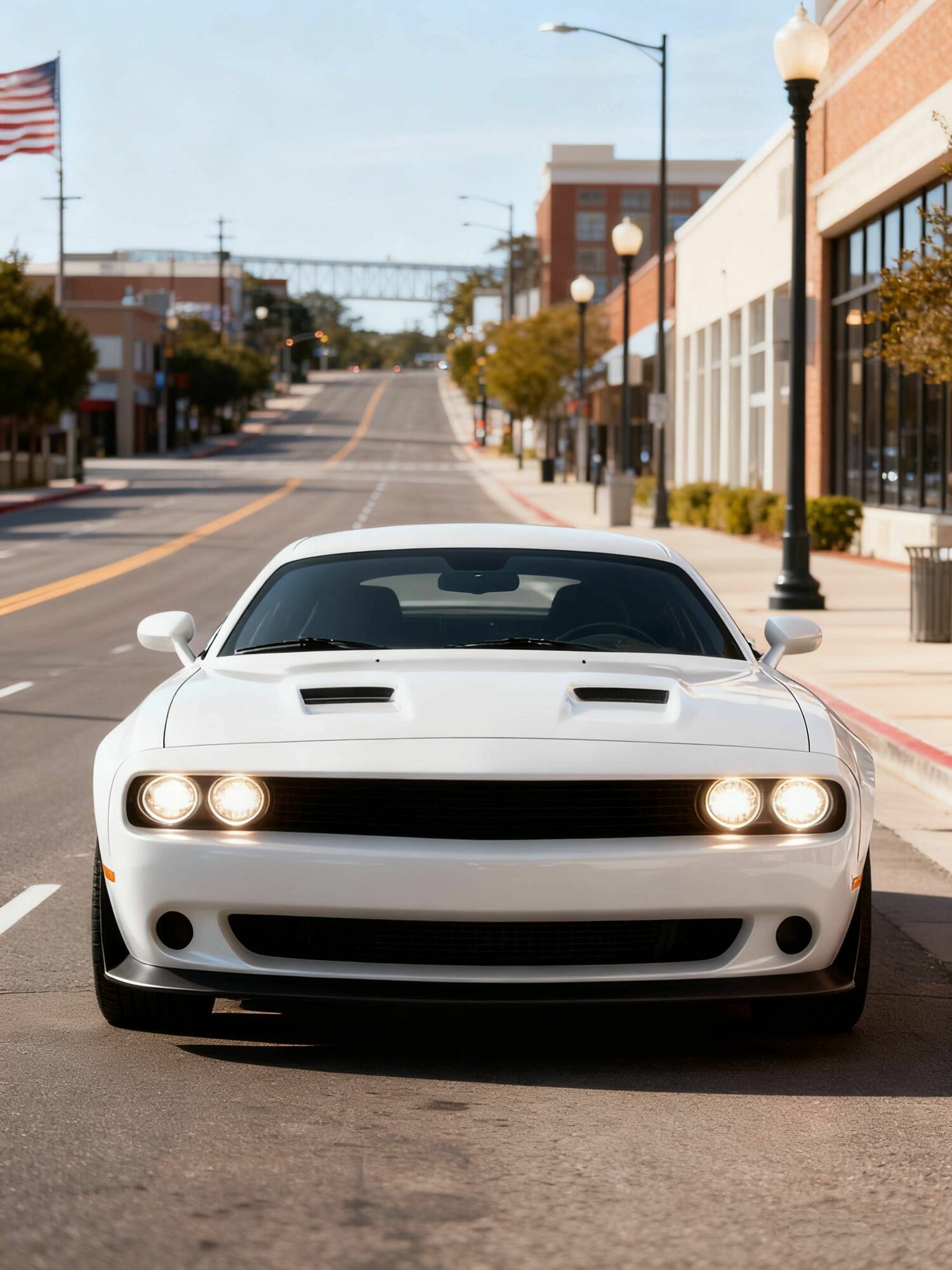 Это коллекционная модель автомобиля Dodge Challenger Hellcat из сплава, масштаб 1:32, длина корпуса около 14 см.