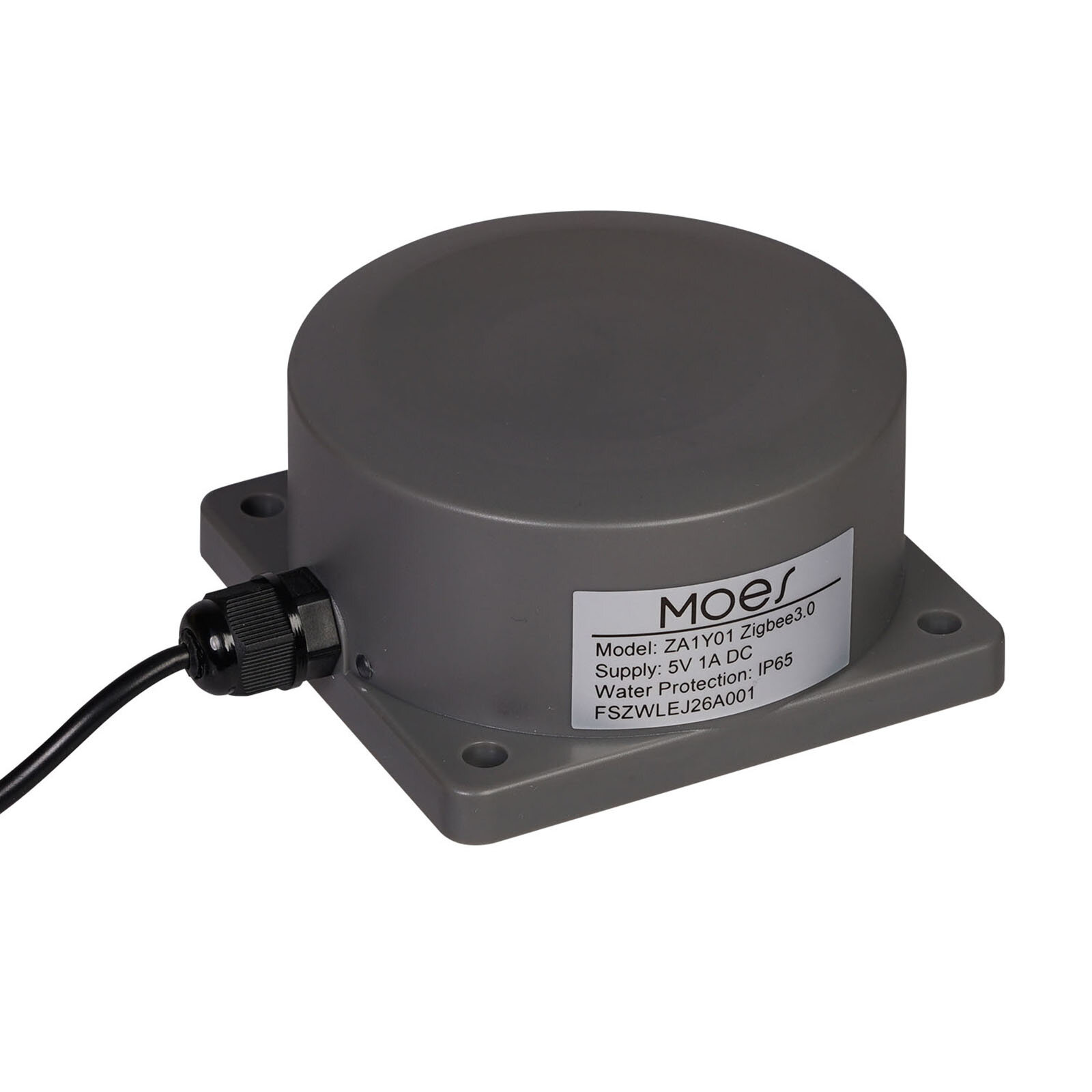 Ультразвуковой датчик уровня воды Wi-Fi/Zigbee 3.0, до 50 м, точность 0,02 м, IP65