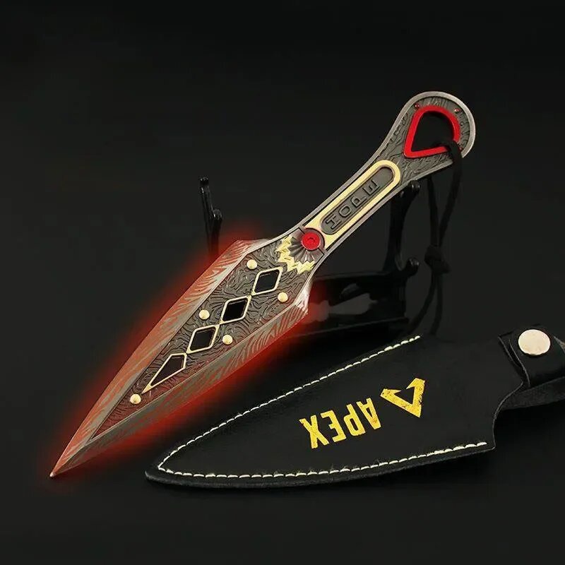 Apex Legends игрушечный меч Wraith Kunai HOPE'S DAWN 18 см 18cm luminous Kunai