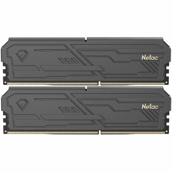 Оперативная память Netac Shadow III 16Gb (2x8Gb) DDR4-3200 DIMM Black (NTSHD4P32DP-16K)