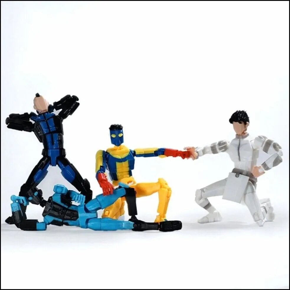 Эксклюзивные статуэтки Invincible 3.0 Фигурка 14 см Из PETG Многосоставная артикуляция — фото 1