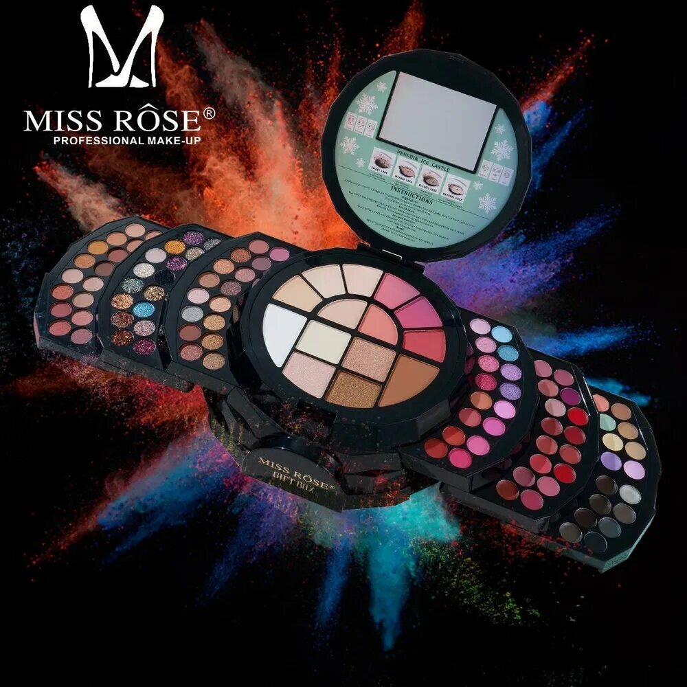 Набор декоративной косметики MISS ROSE 48