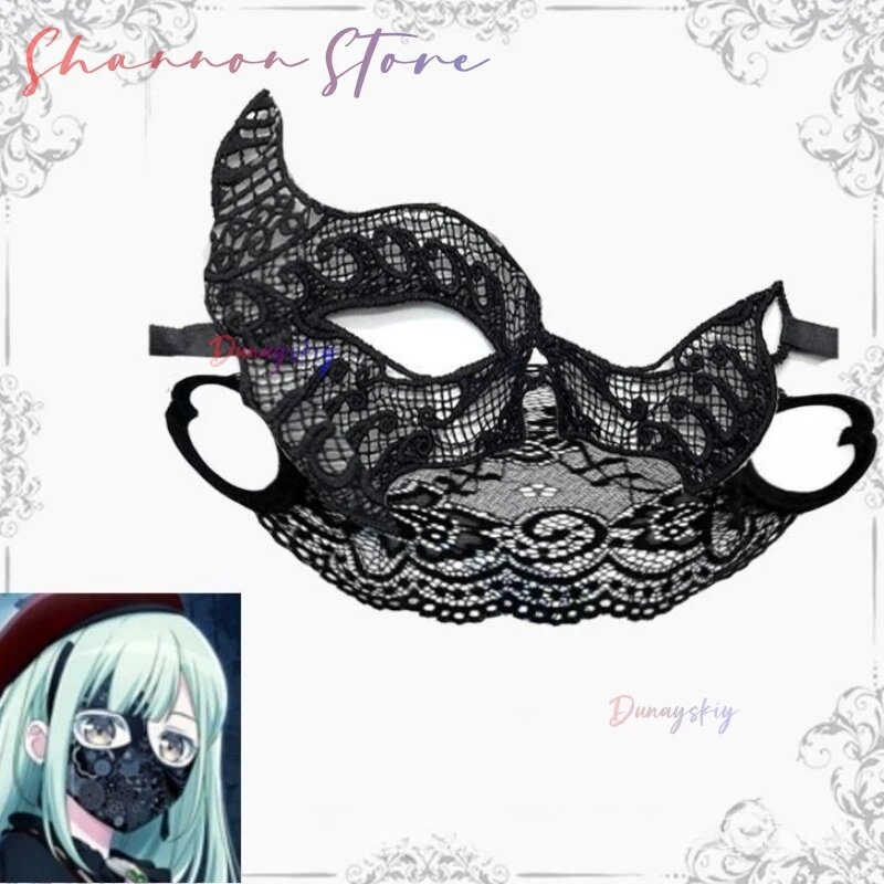 Косплей костюм BanG Dream Ave Mujica Wakaba Mutsumi Mortis Черный, S, MASK
