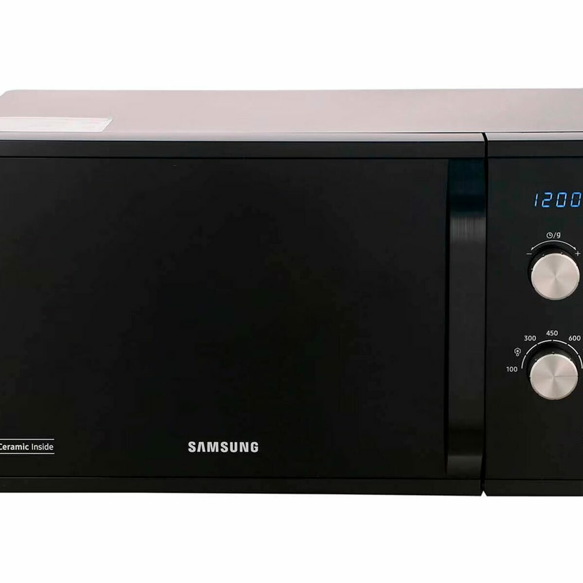 Микроволновая печь SAMSUNG MS23K3614AK/BW, объем 23 л, мощность 800 Вт, механическое управление (MS23K3614AK/BW)