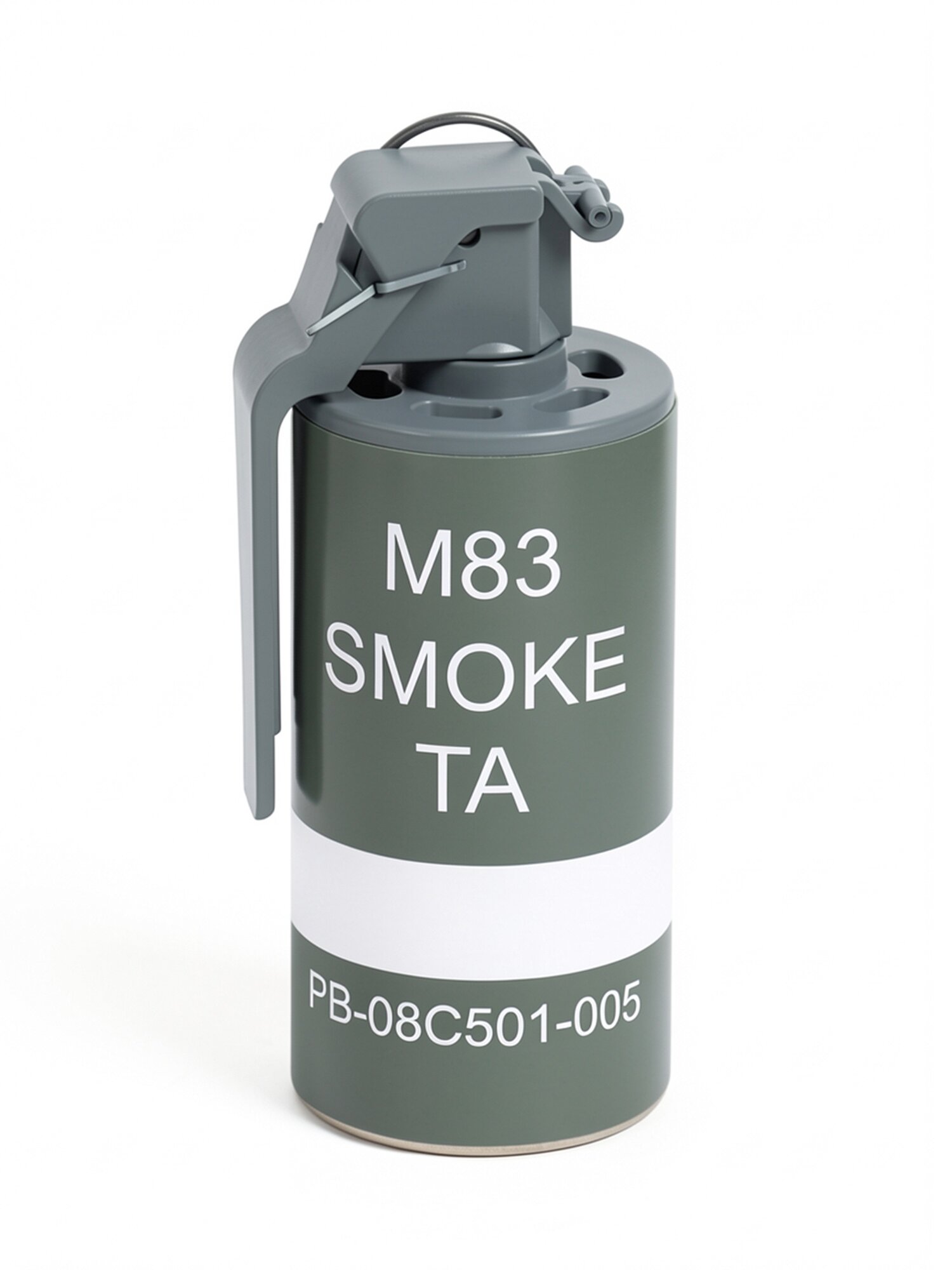 Граната дымовая «М83», страйкбольная, с активной чекой, 120 г смеси