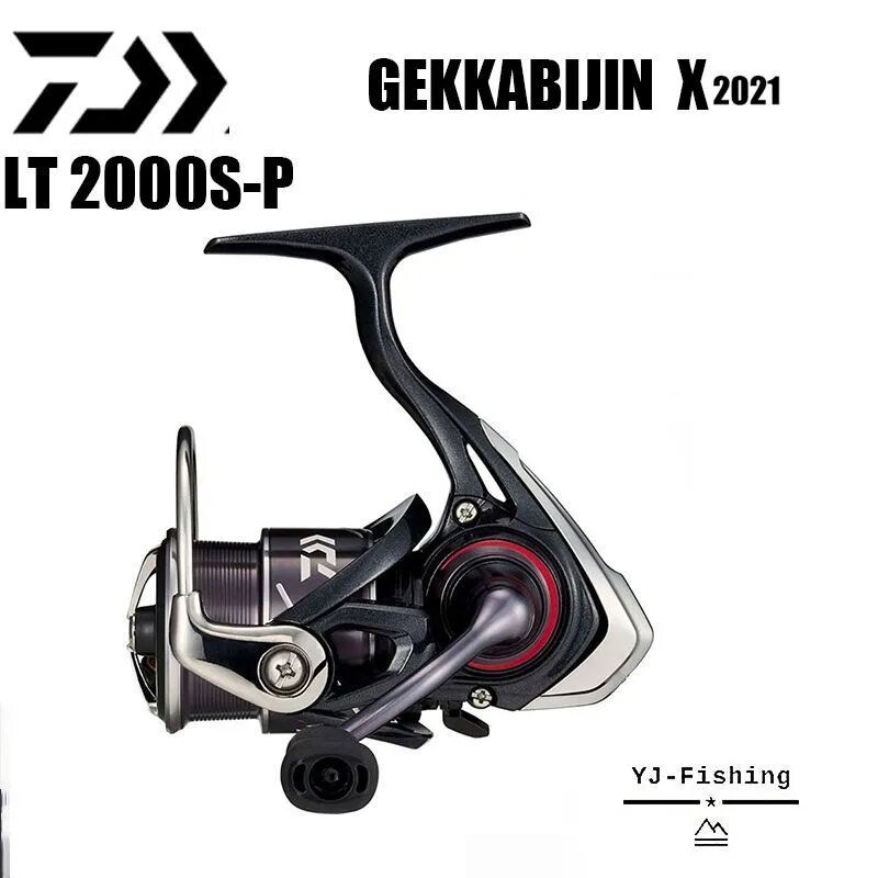 Daiwa GEKKABIJIN X 2021 LT 2000S-P Катушка для спиннинга, с передним фрикционом, для рокфишинга и других видов ловли
