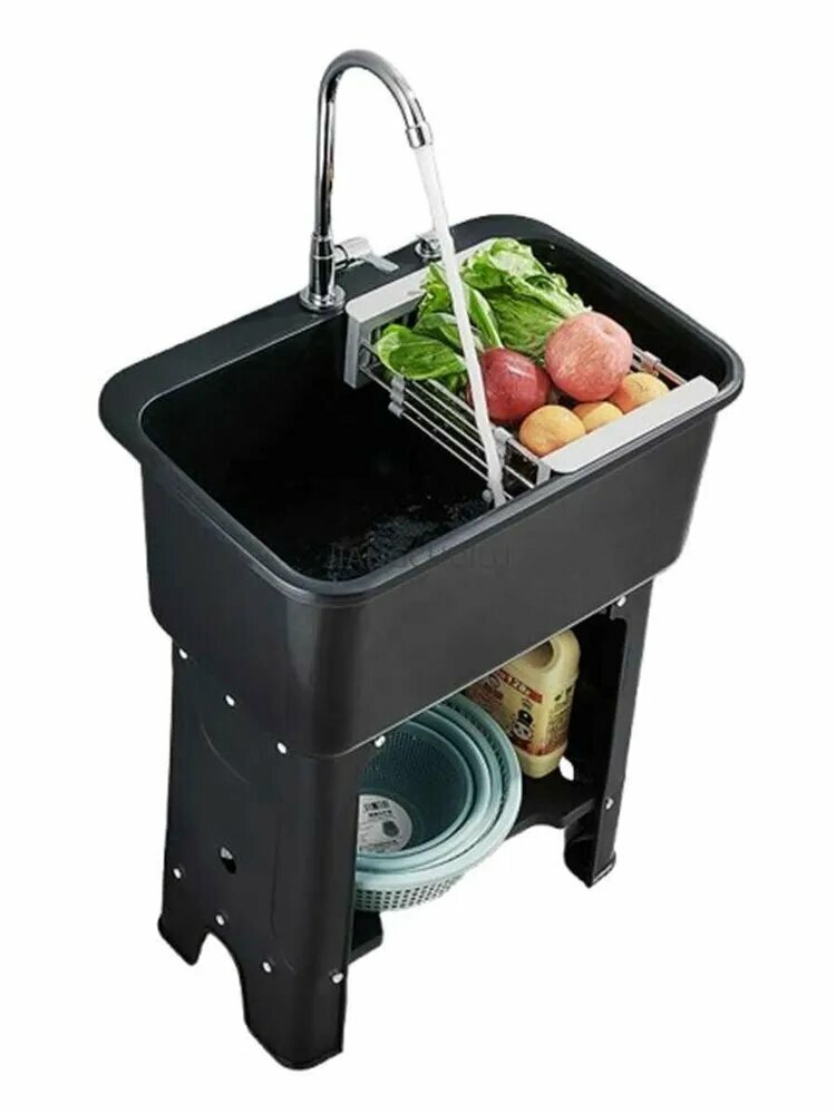 Комплект мойка для кухни, садовая уличная мойка