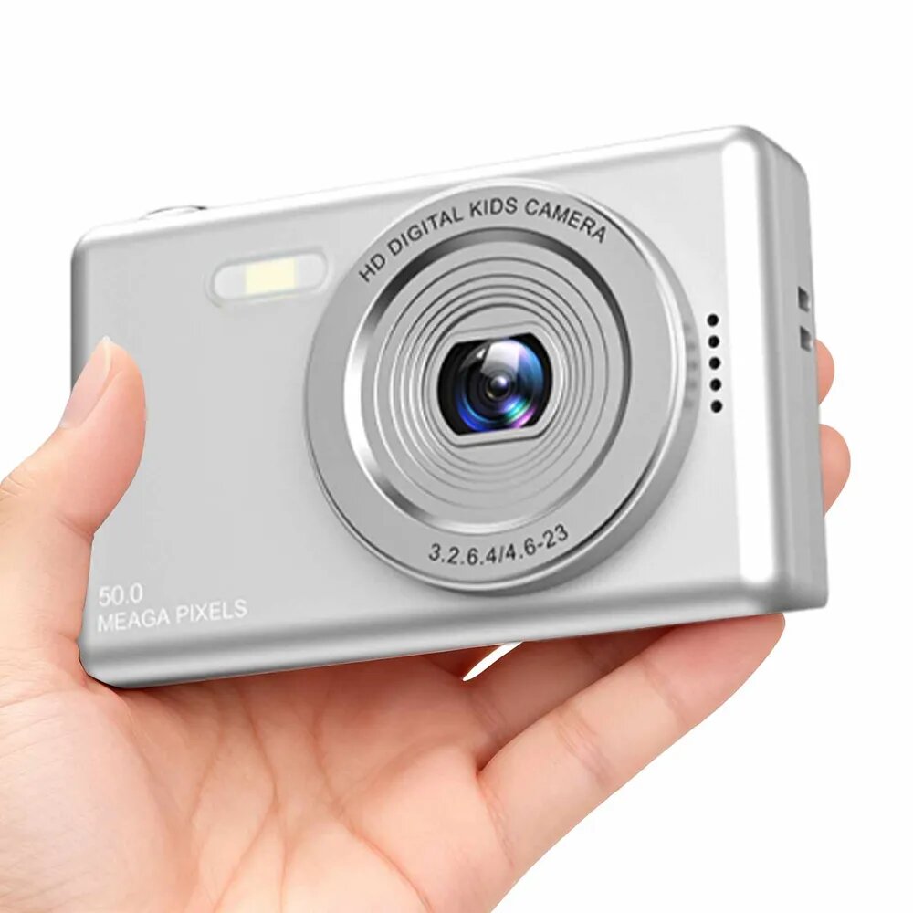 Цифровой фотоаппарат с поддержкой 4K и разрешением 48 МП, компактный, с электронной стабилизацией изображения