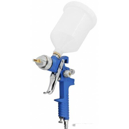 Краскопульт Brado SG25, HVLP, расход воздуха: 290 л/мин, 2 бар, сопло: 1.4 мм, бачок: 600 мл