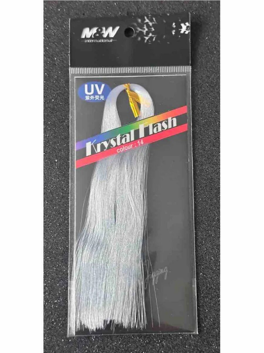 Люрекс рыболовный UV M&W International Krystal Flash, 14.