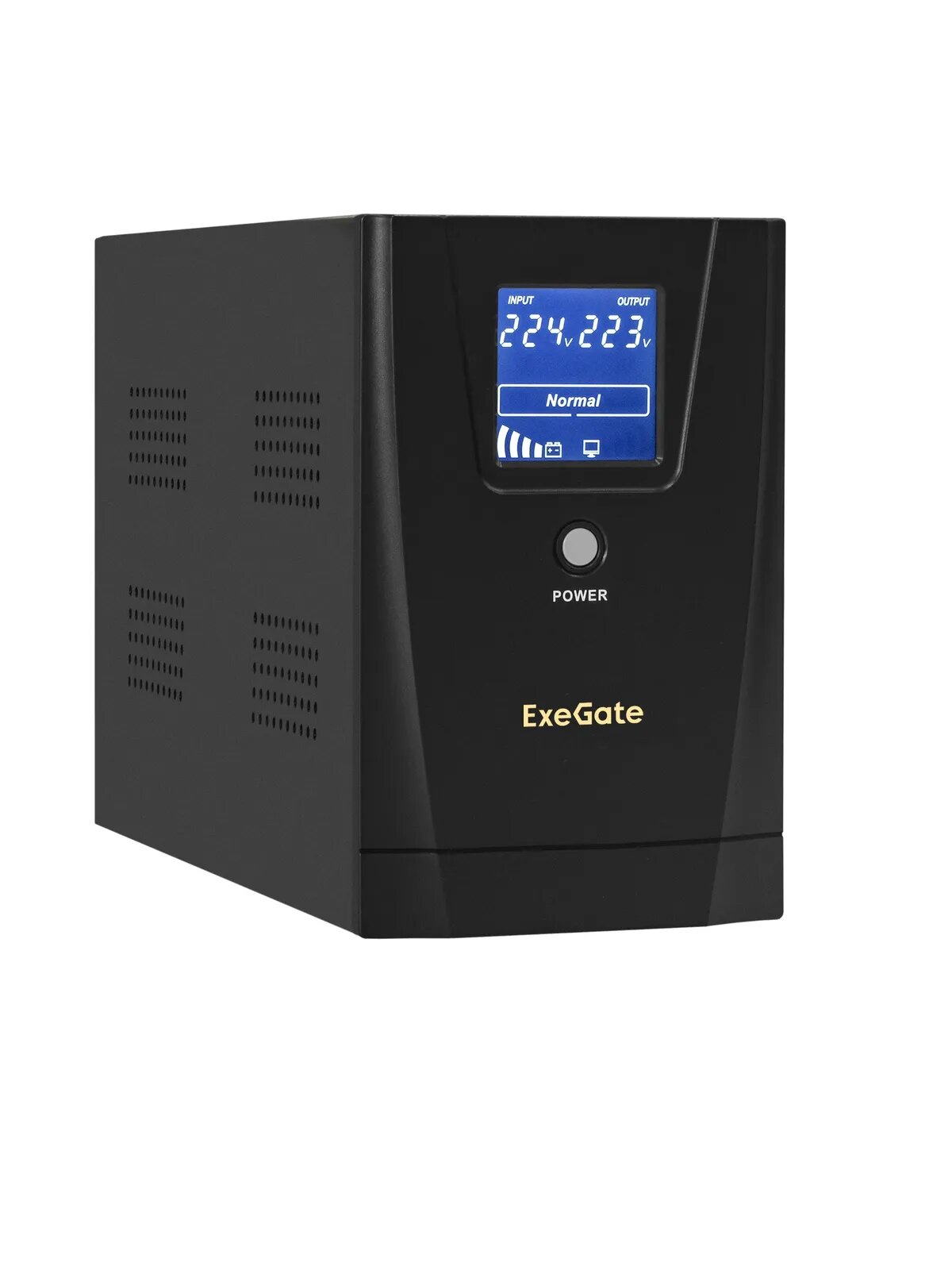 Источник бесперебойного питания Exegate SpecialPro Smart LLB-2000. LCD. AVR.2SH. RJ. USB 1200 Вт, Линейно-интерактивный