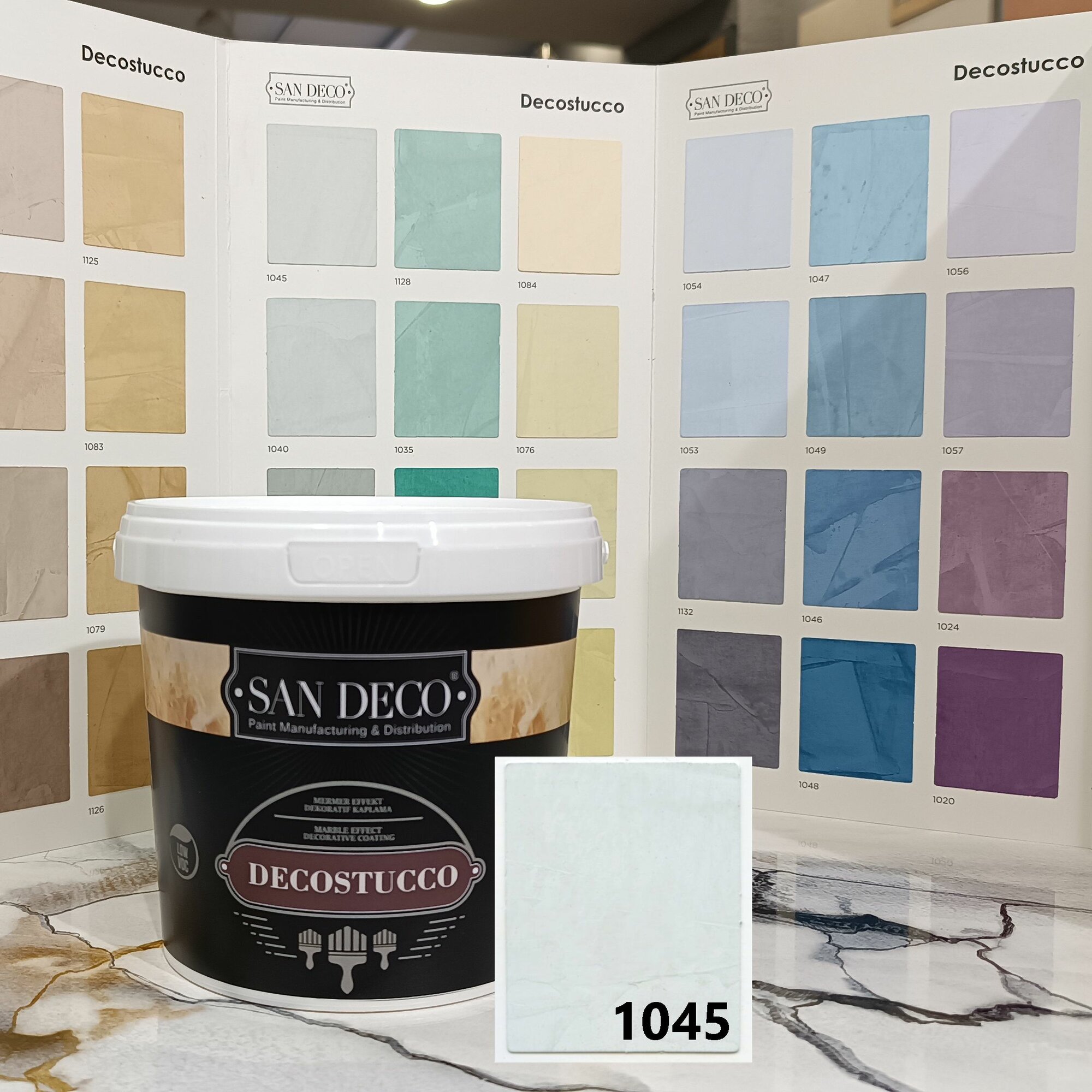 Декоративная венецианская штукатурка с имитацией мрамора "Венецианка" Decostucco 1кг