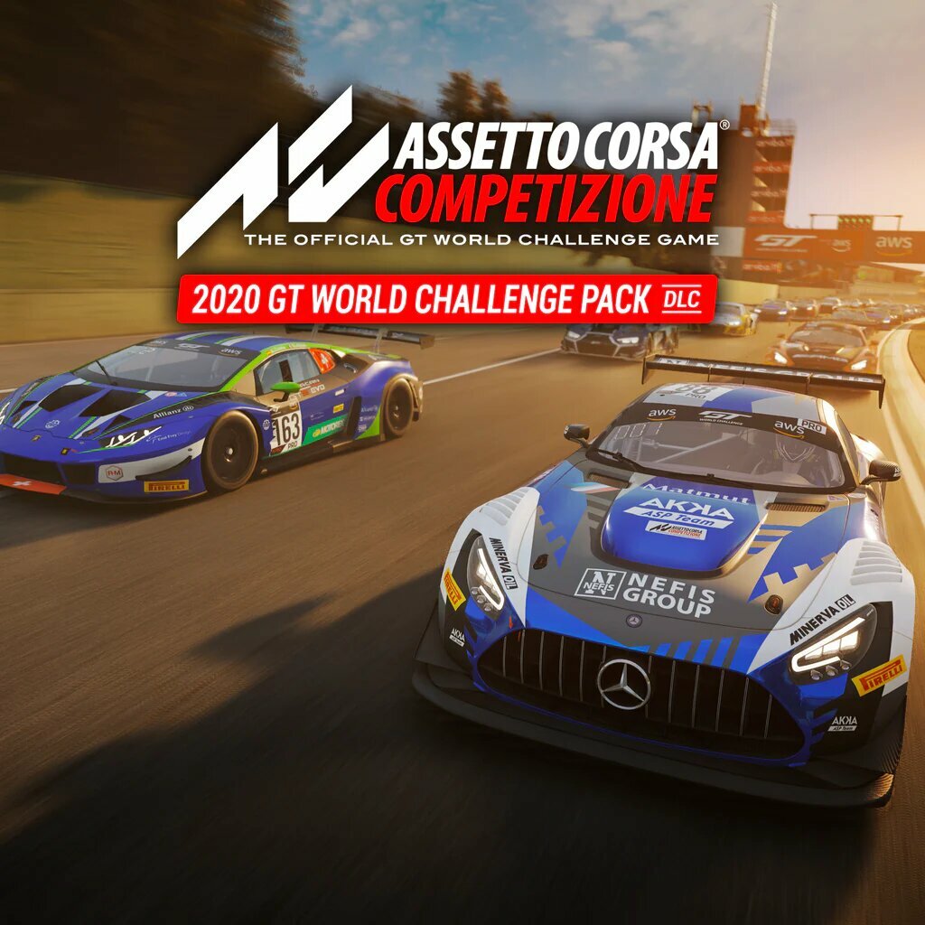 Дополнение Assetto Corsa Competizione PS5 - 2020GT World Challenge Pack DLC, цифровое издание PlayStation 5, регион Турция / код пополнения баланса