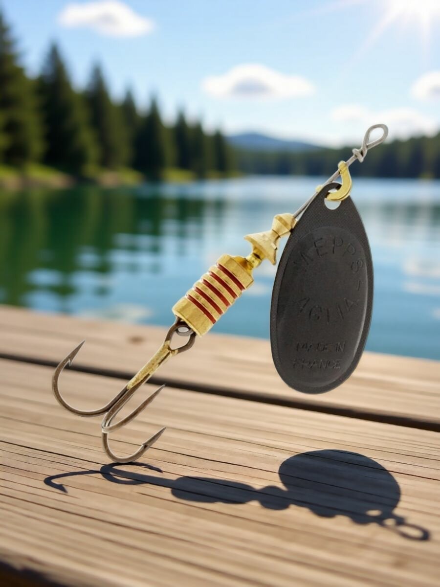 Блесна Mepps Aglia 1 3.5g Black