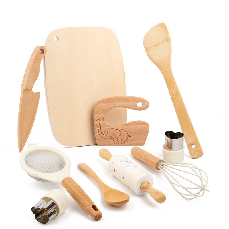 Деревянный набор для кухни LOLOTREE Kitchenware set