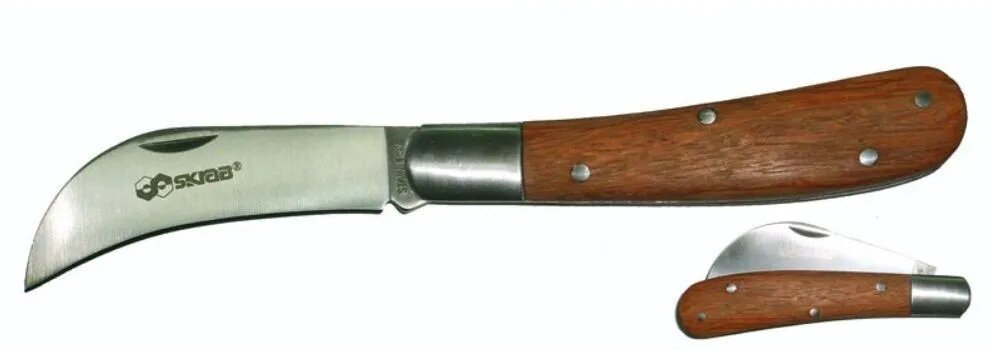 Садовый нож, лезвиеСталь