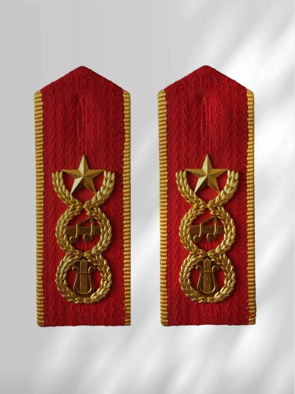 Эполеты школьной формы, 1 пара красных и желтых