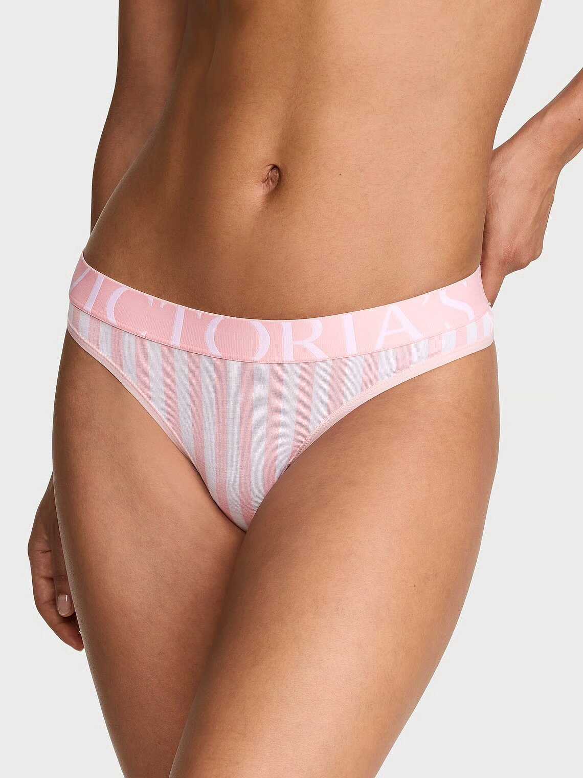 Трусы Exploded Logo Cotton Thong Panty