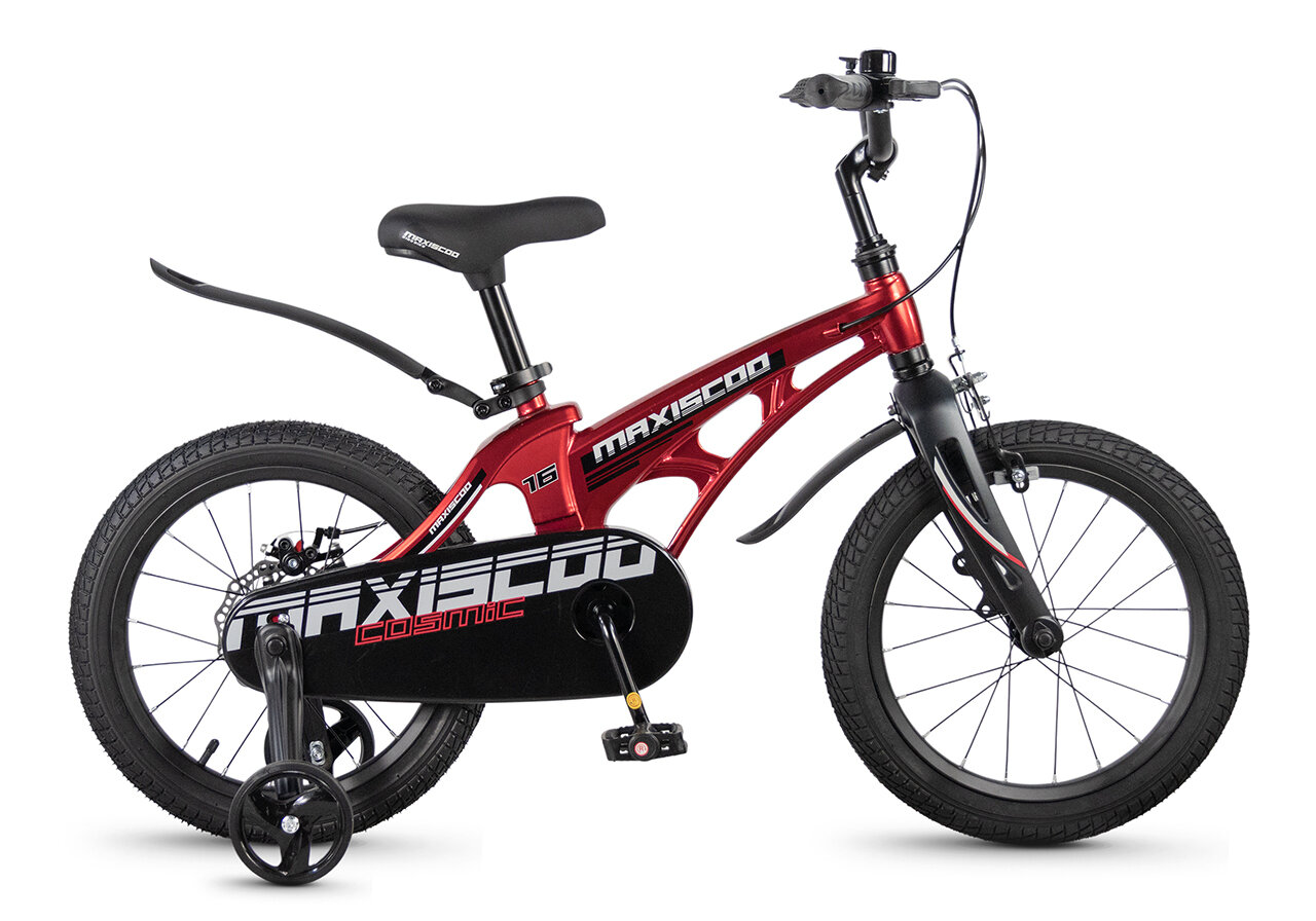 Детский велосипед Maxiscoo Cosmic Standart 16' (2026) 16 Красный (100-115 см)