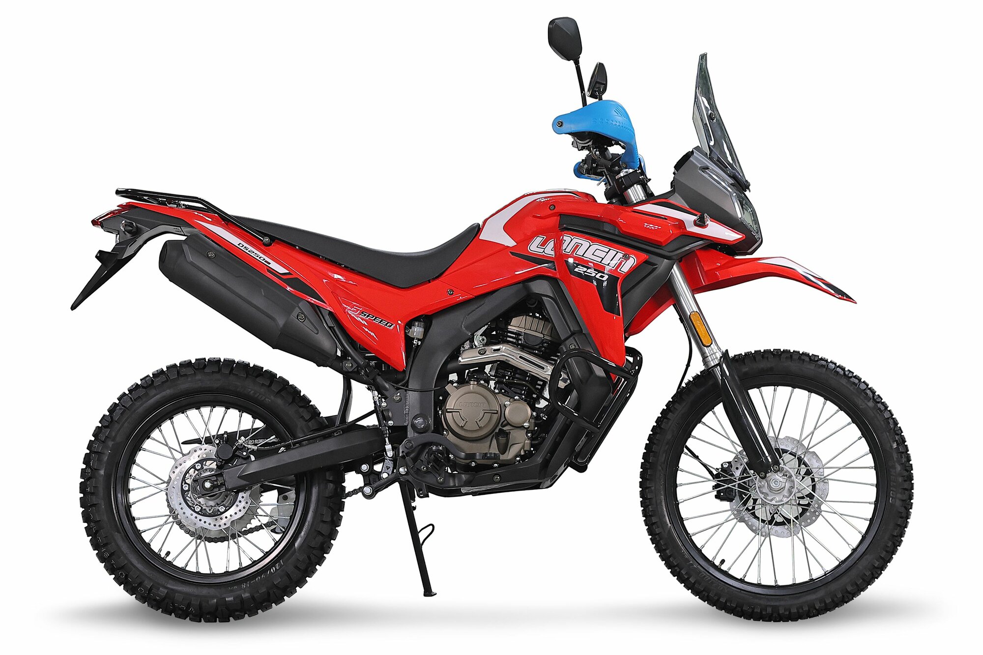 Мотоцикл Loncin DS250 Rally (красный)