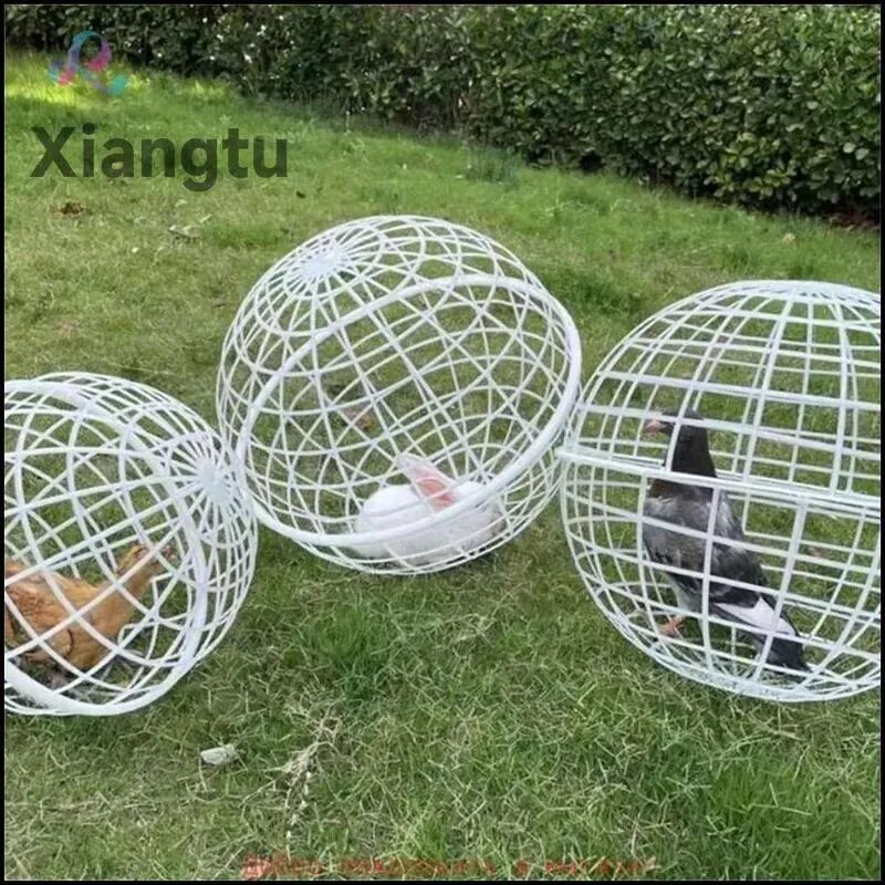 Передвижная вентилируемая клетка для кур,20CM