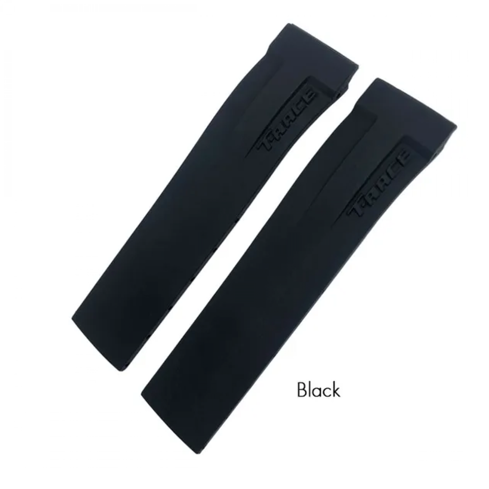 Ремешок MyPads для часов Tissot T-Touch Expert 21 мм черный каучук