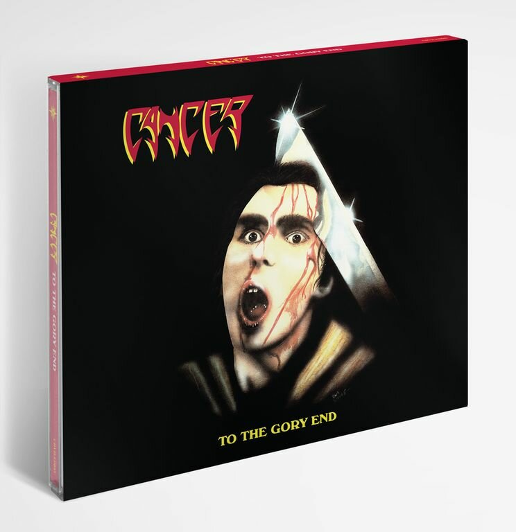 Фирменное издание CANCER - To the gory end 2-CD