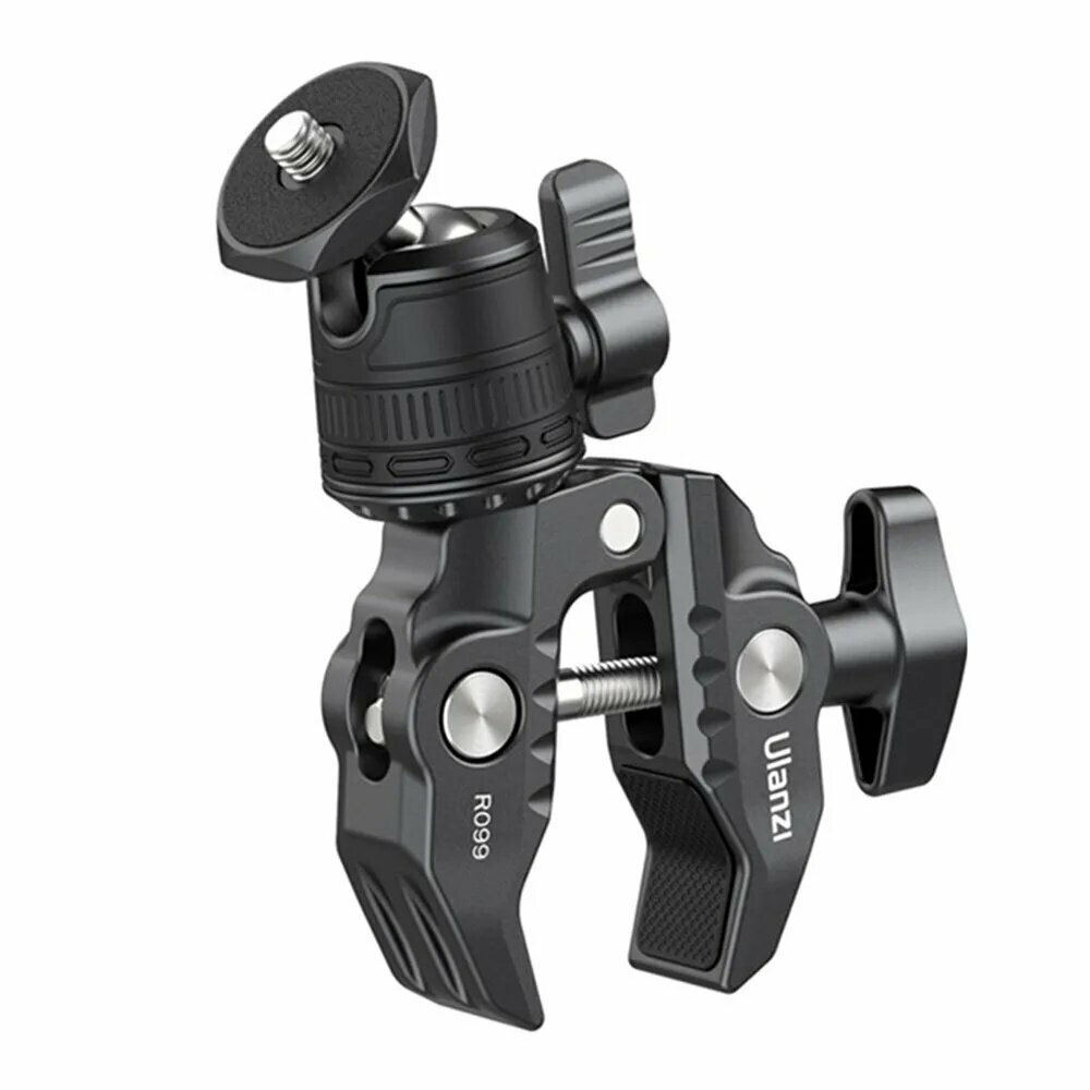 Ulanzi Крепление Для Камеры R099 Super Clamp С Мини-Шаровой Головкой На 360 ,
