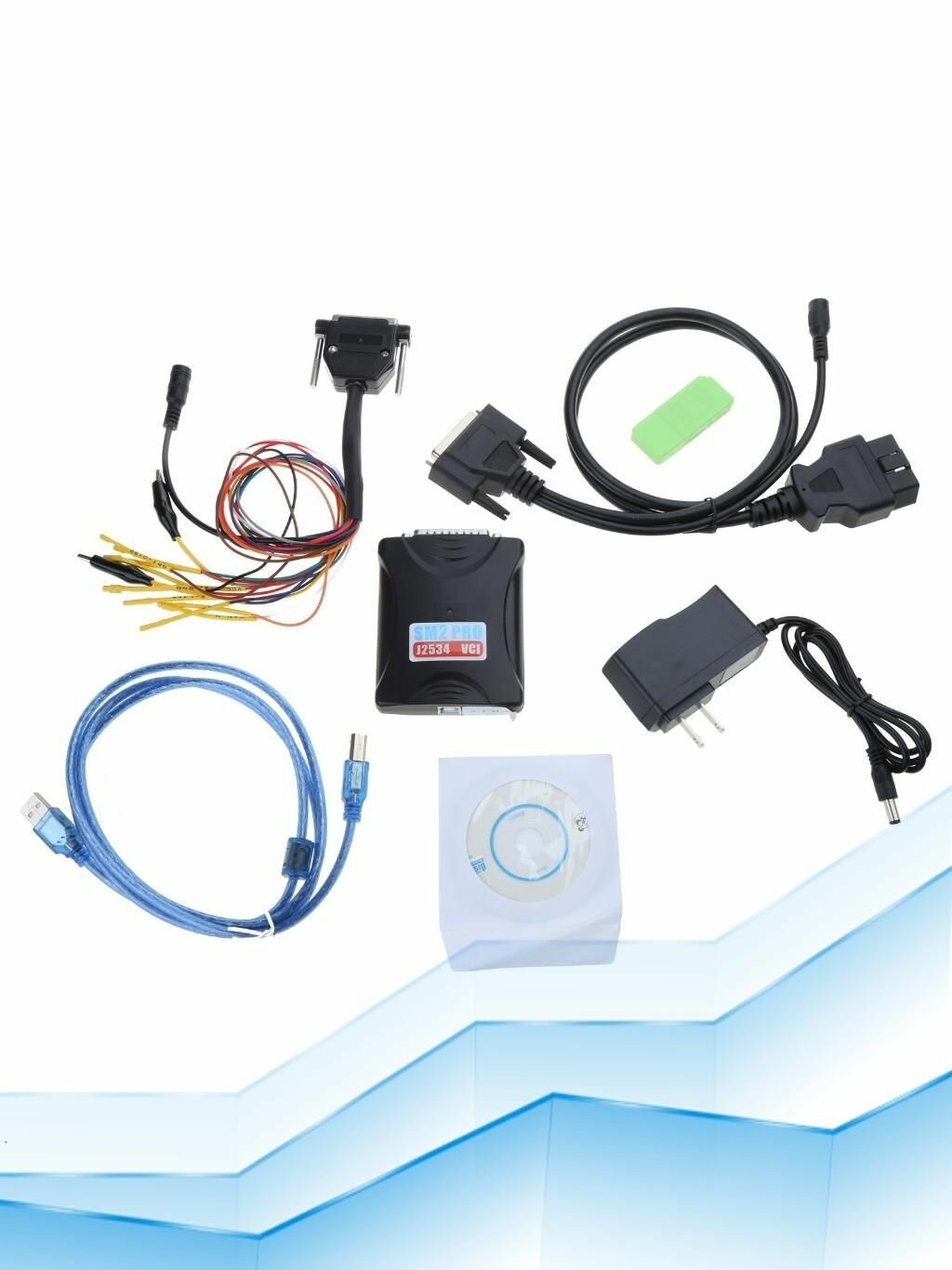 Программатор ЭБУ SM2Pro J2534VCI, - Тип B