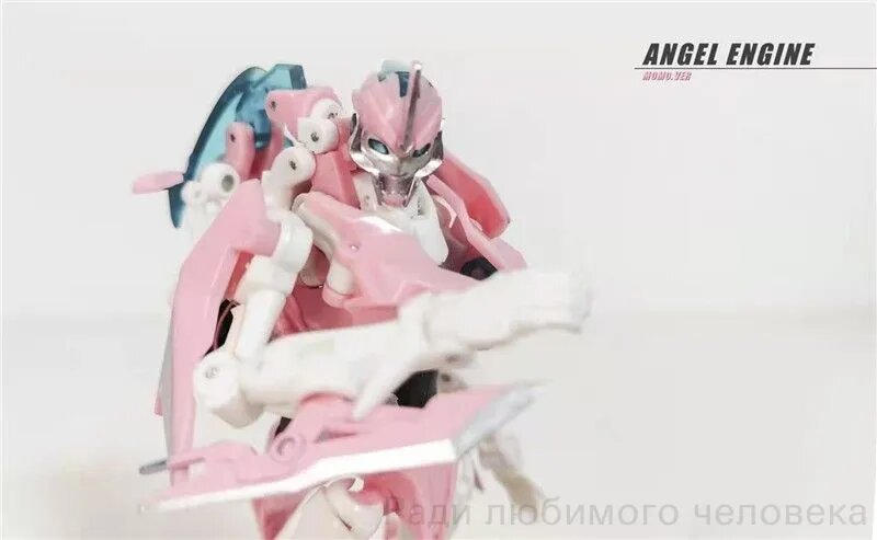 Трансформер APC-Toys Angel Engine Momo.Ver - Розовая мотоцикл-трансформер для девочек — фото 1