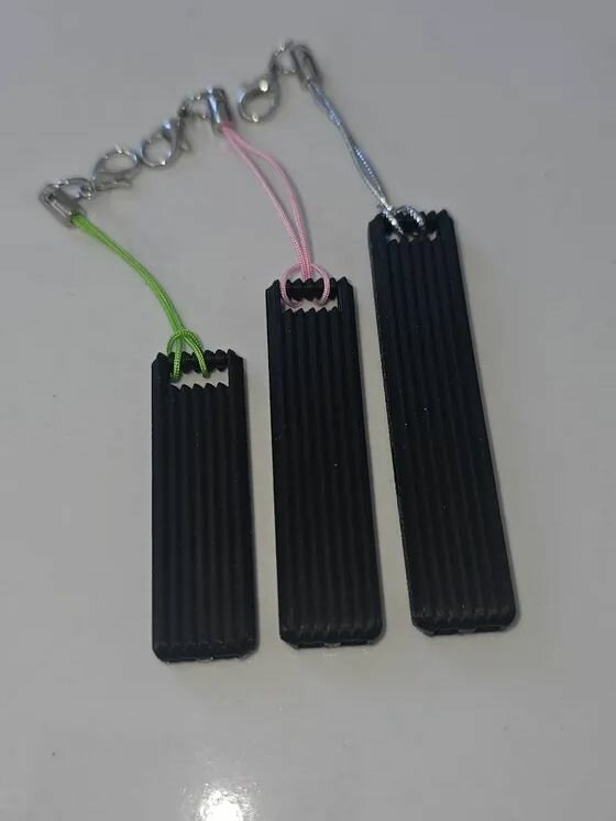 Свисток брелок набор 3 шт