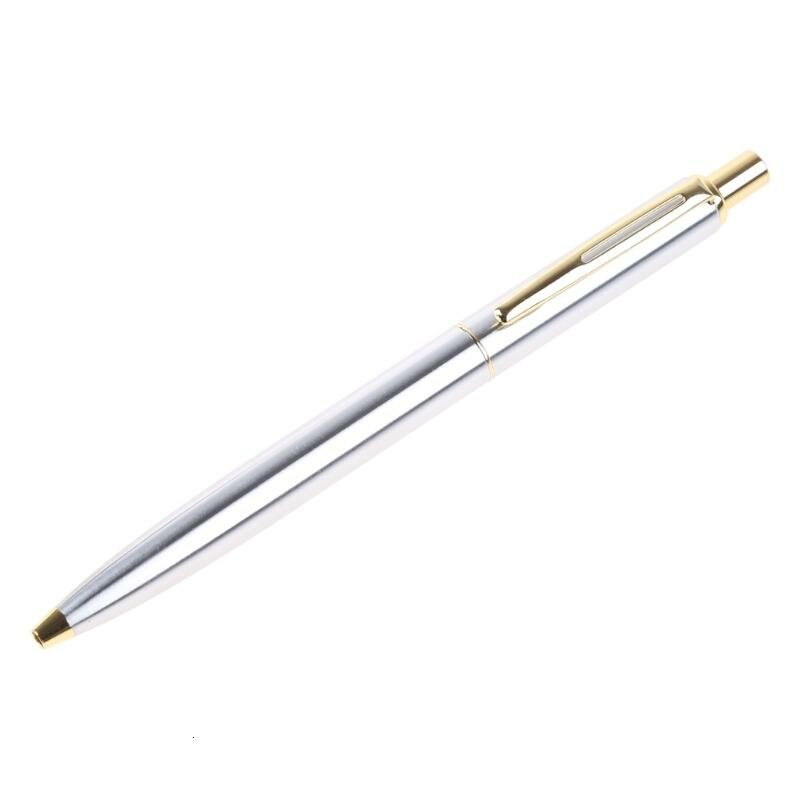 Шариковая ручка Baoer 37, Серебро+ золото