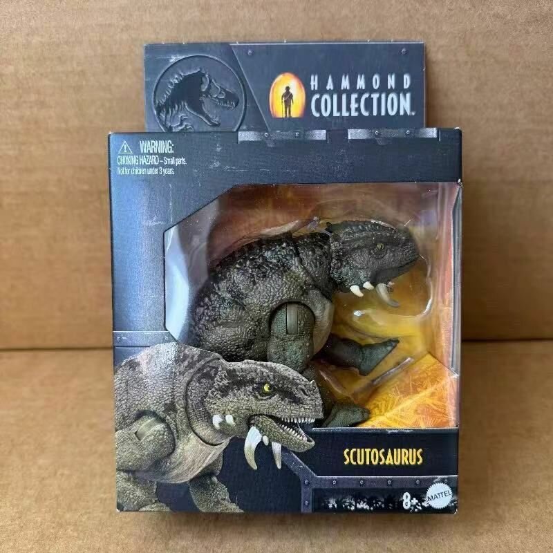 Игрушки-динозавры Jurassic World из коллекции Хаммонда Скутозавра