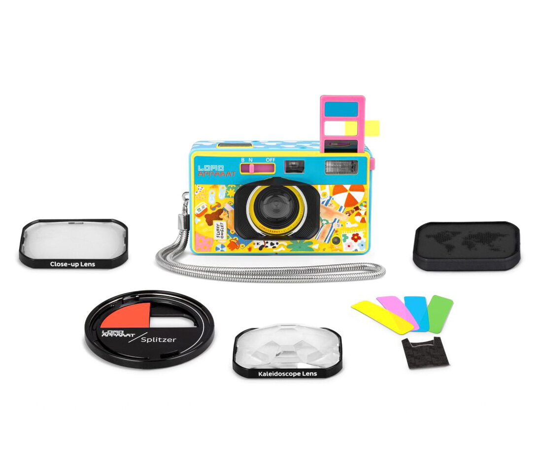 Фотоаппарат Lomography LomoApparat 21mm Wide-angle Camera Fluffy Omelet