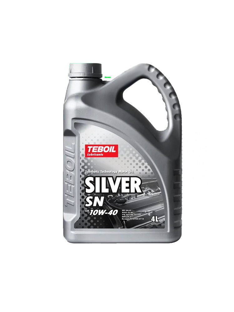 Моторное масло Teboil Silver SN 10W-40, полусинтетическое, 4л