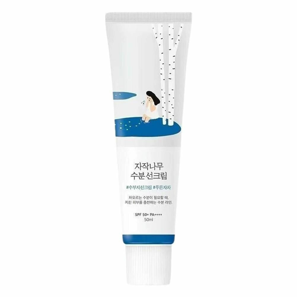 RoundLab Белый березовый крем SPF50+ для лица и тела