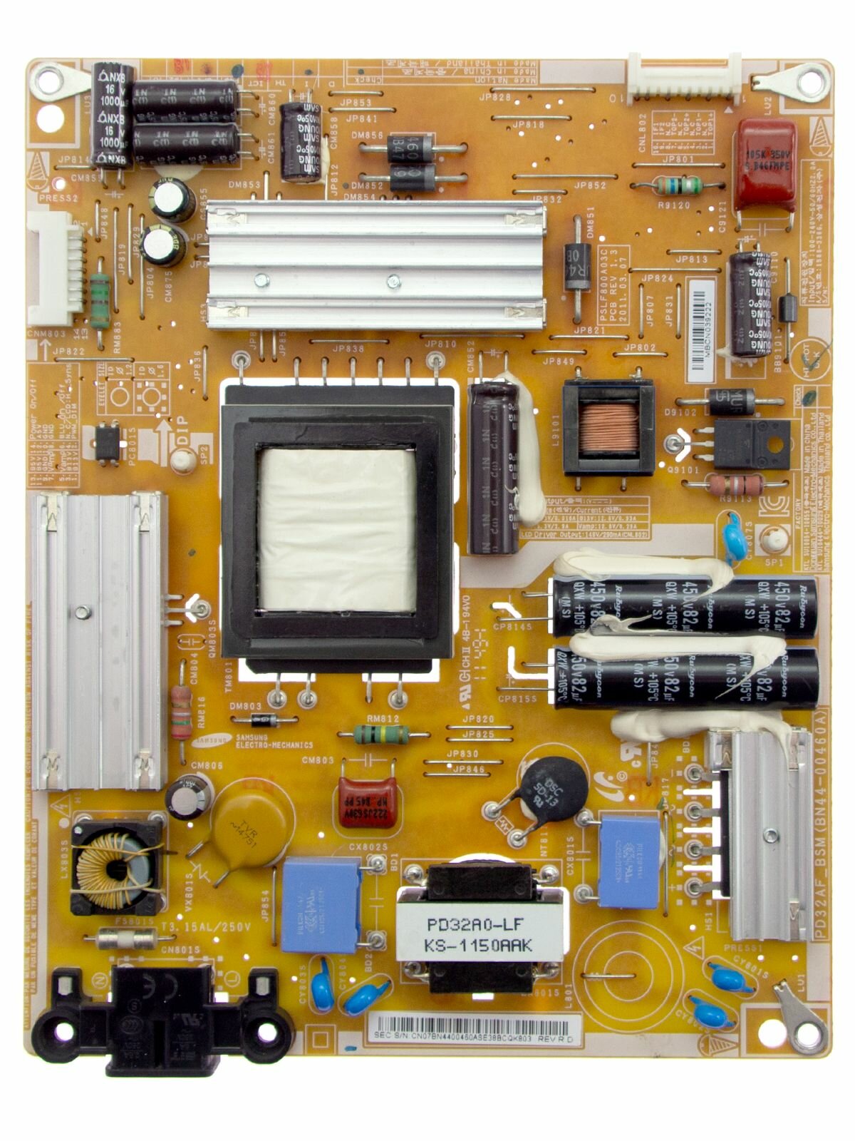 PD32AF_BSM, BN44-00460A, PSLF800A03C блок питания для телевизора Samsung UE32D5000PW