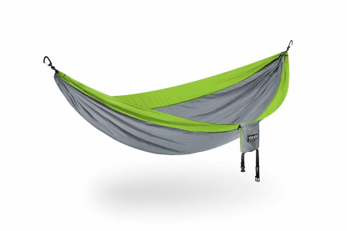 DECATHLON Туристический гамак ENO SingleNest, шартрез, 274 см, нагрузка 136 кг