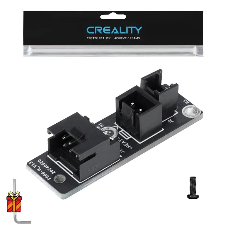 Оригинальная плата адаптера хотэнда Creality K2/K2 Pro/K2 Plus, оригинальная плата хотэнда K2, адаптерная плата хотэнда K2 Pro