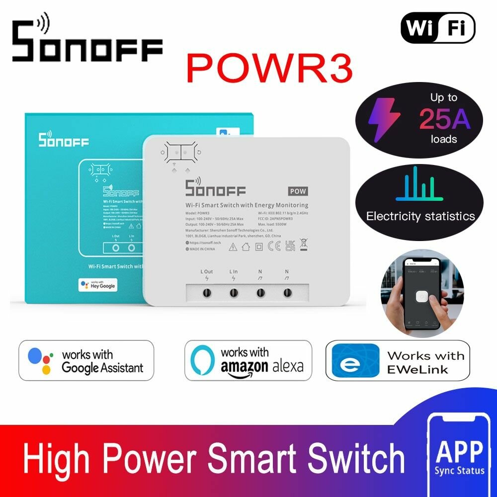 Умный счетчик WiFi SOFOFF POWR3