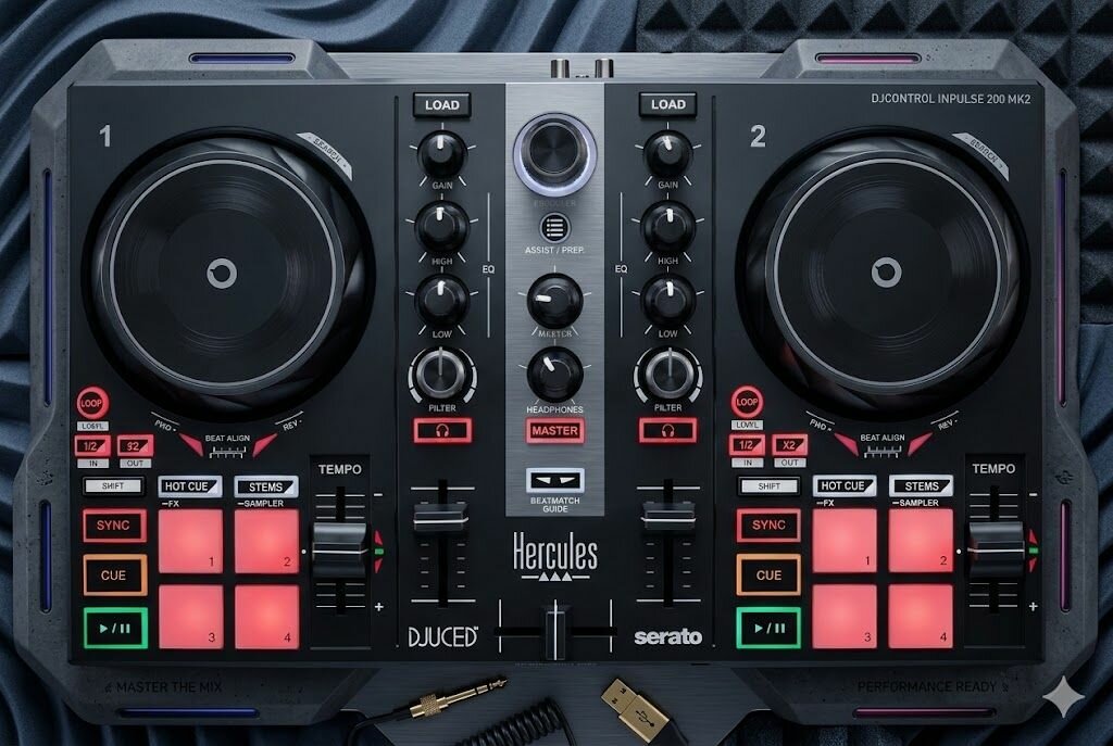 Диджейский пульт