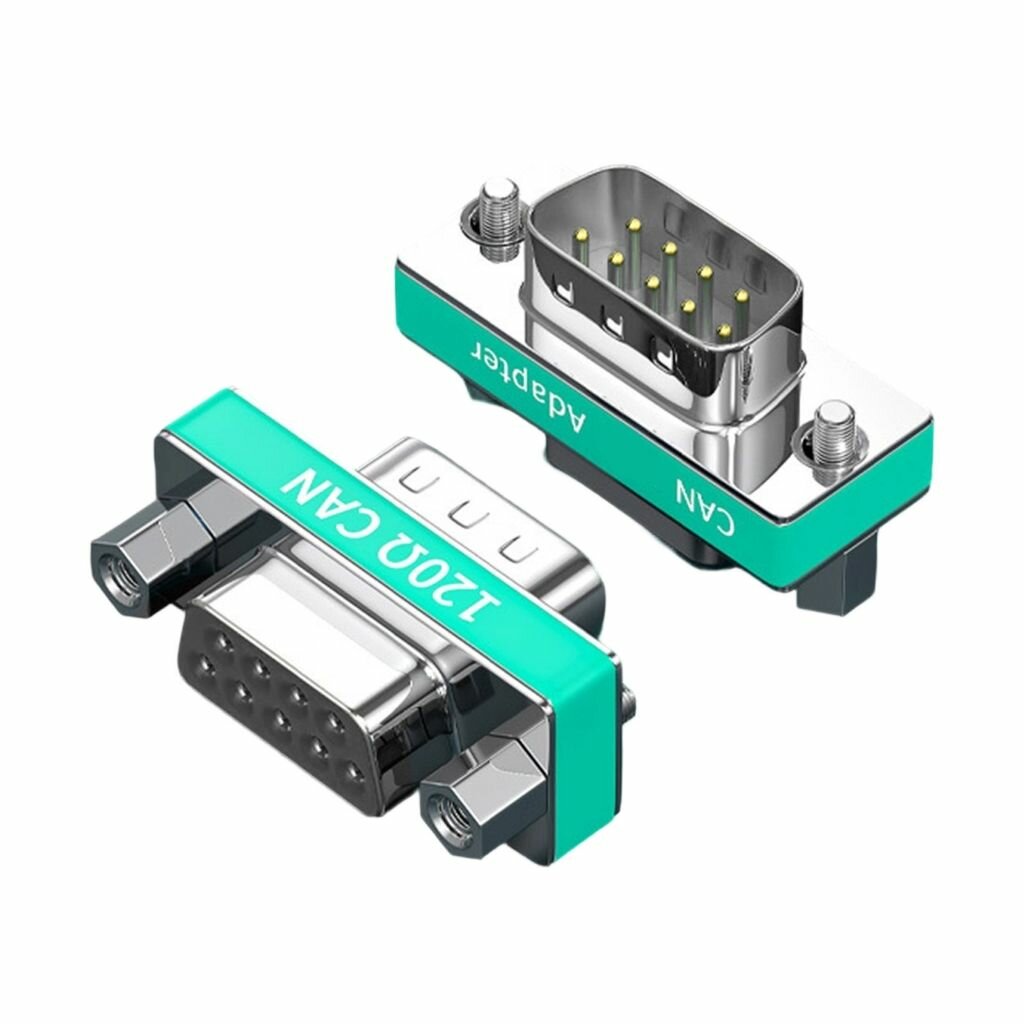 2 Адаптера CAN bus DB9-от мужчины к женщине