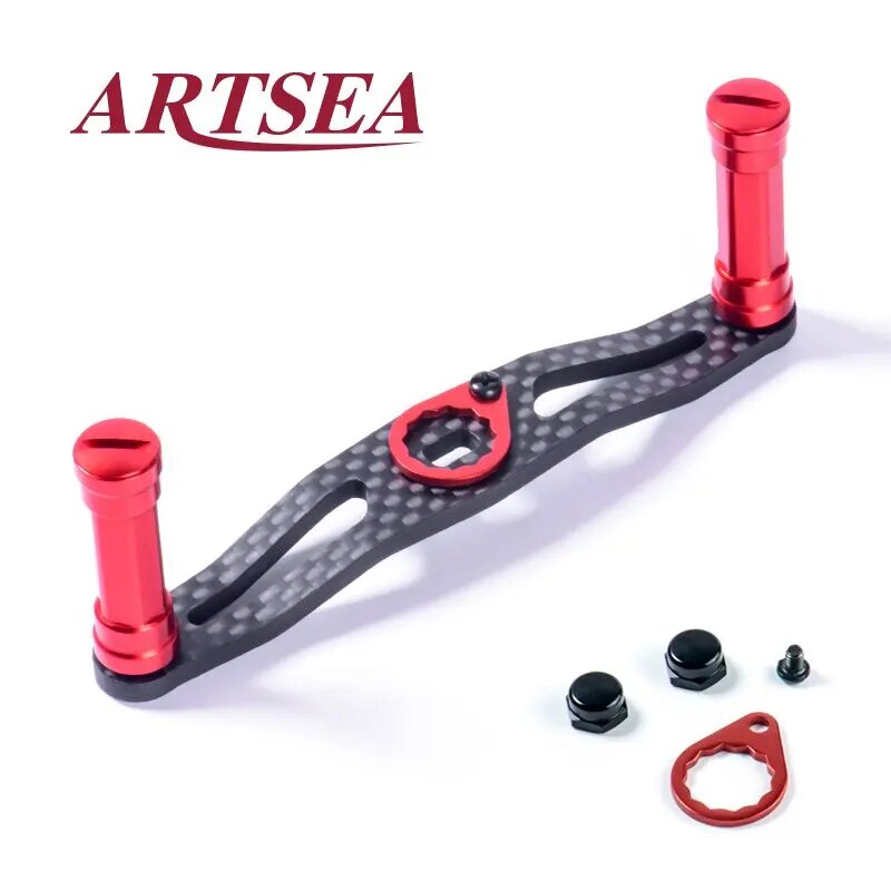 ARTSEA Шестигранная рыболовная катушка 3K Красный, 8X5MM, 95MM-Red