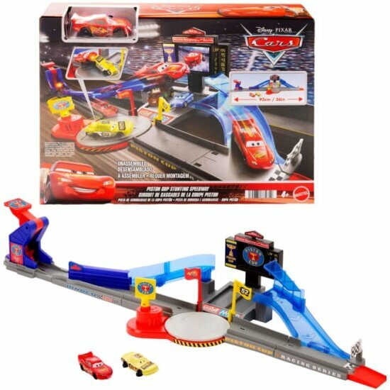 Игровой набор Mattel CARS JHL42 Золотой поршень