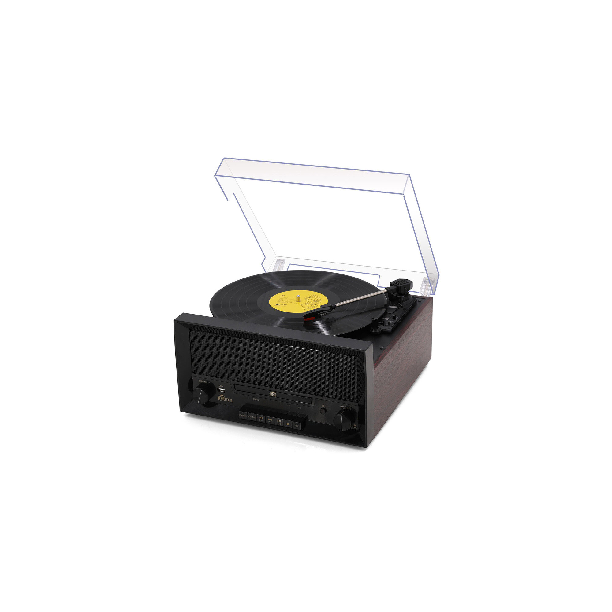 Проигрыватель винила Ritmix LP-400B Brown