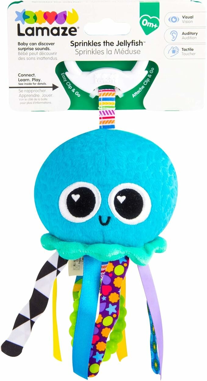 Мягкая игрушка-подвеска Lamaze - Медузка - L27194